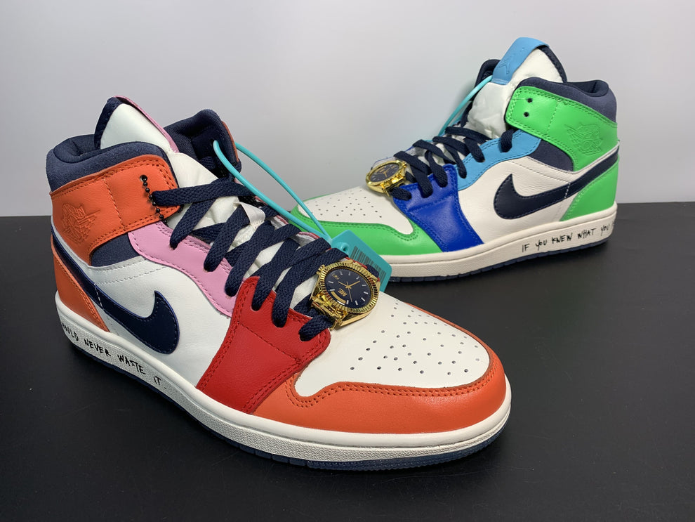Melody Ehsani x Air Jordan 1 Mid “Fearless” CQ7629-100 – WOWJAY