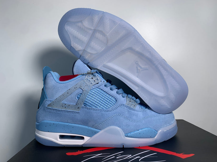 Air Jordan 4 Retro “UNC” PE Tar Heels – WOWJAY
